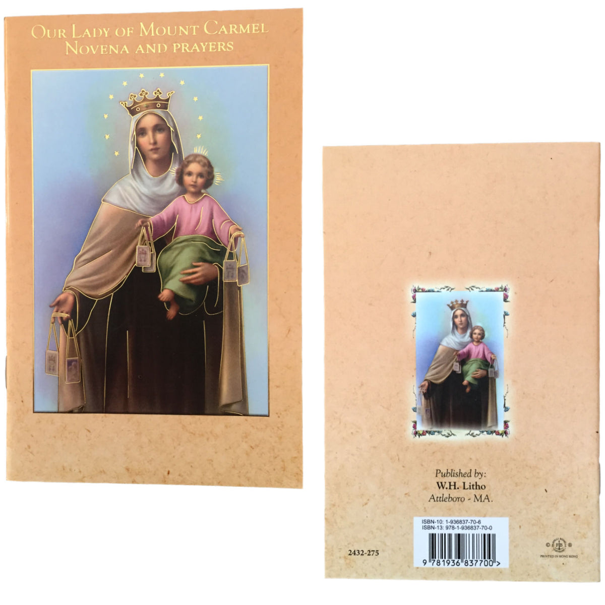 Our Lady of Mt. Carmel Novena Prayer Pamphlet - Pack of 10