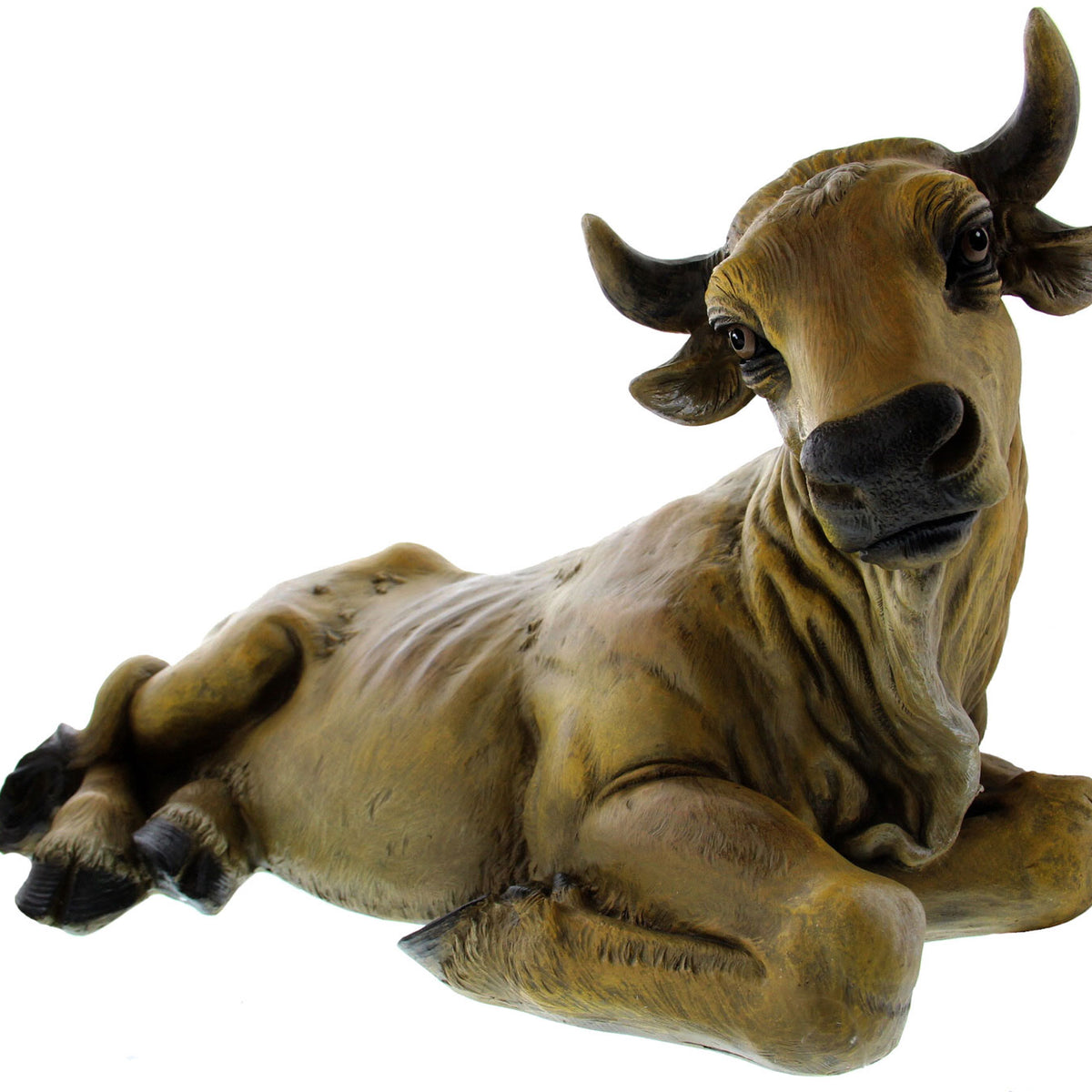 Seated Ox Figure 27 Inch Scale – Catholic Faith Store