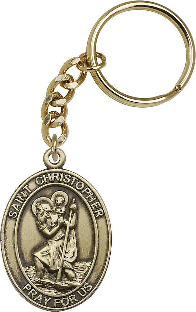 St. Christopher Keychain – Catholic Faith Store