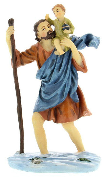St. Christopher Statue 3.5' – Catholic Faith Store