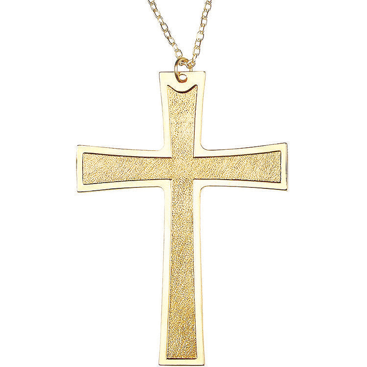Gold Plated Pectoral Cross – Catholic Faith Store
