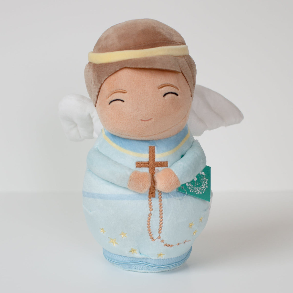 Prayer to Your Guardian Angel Audio Plush Doll | Catholic Easter Gift