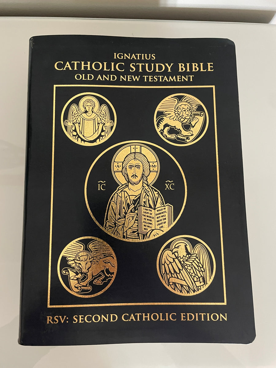 Ignatius Catholic Study Bible - Leather Cover