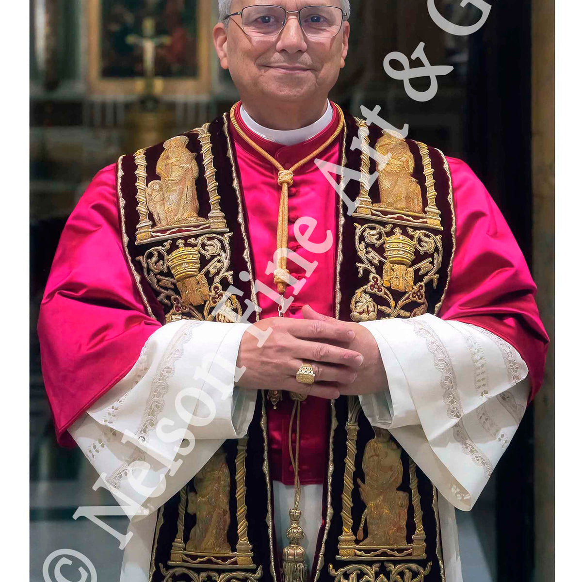 Pope Leo XIV Official Portrait Poster | 13"x19" Catholic Print ...