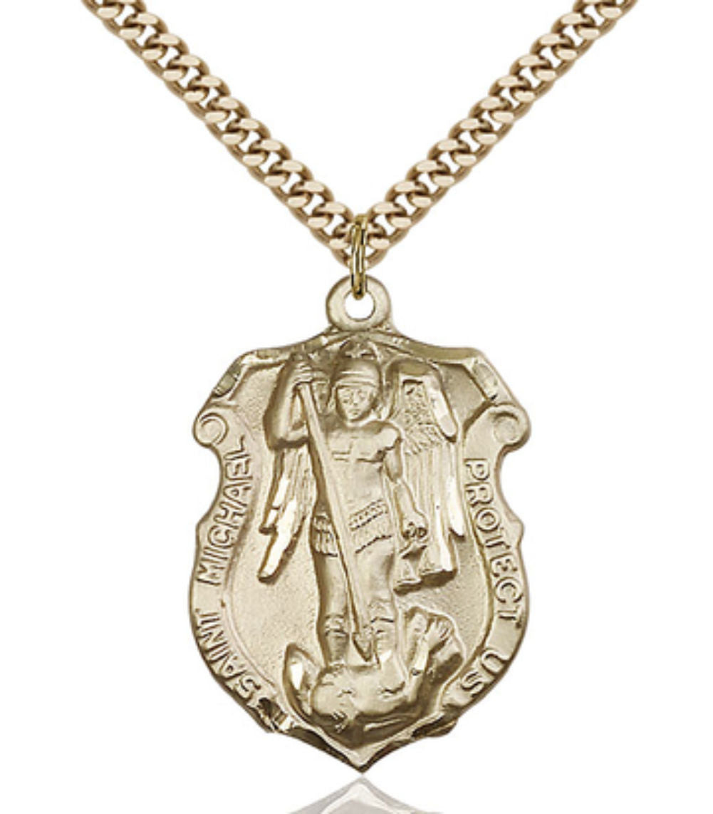 St. Michael Coast Guard Medal Shield – Catholic Faith Store